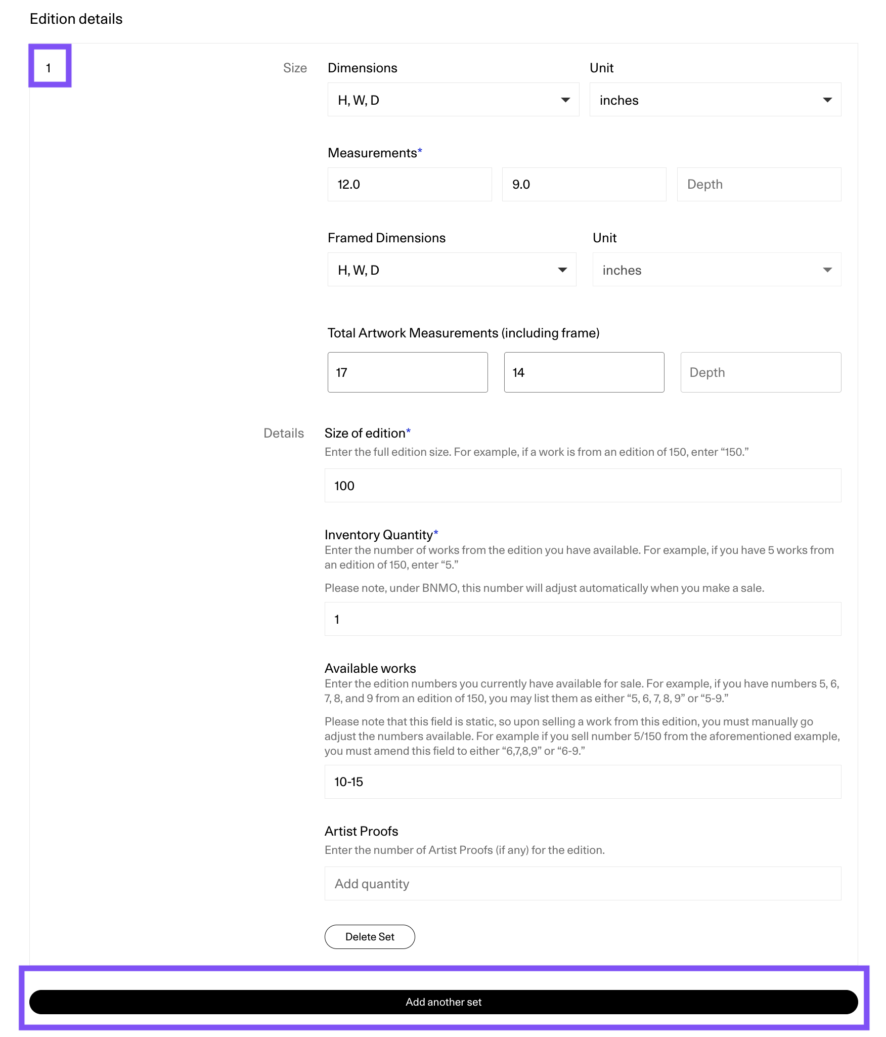 Guide to Editions on Artsy | Artsy Purchase Support